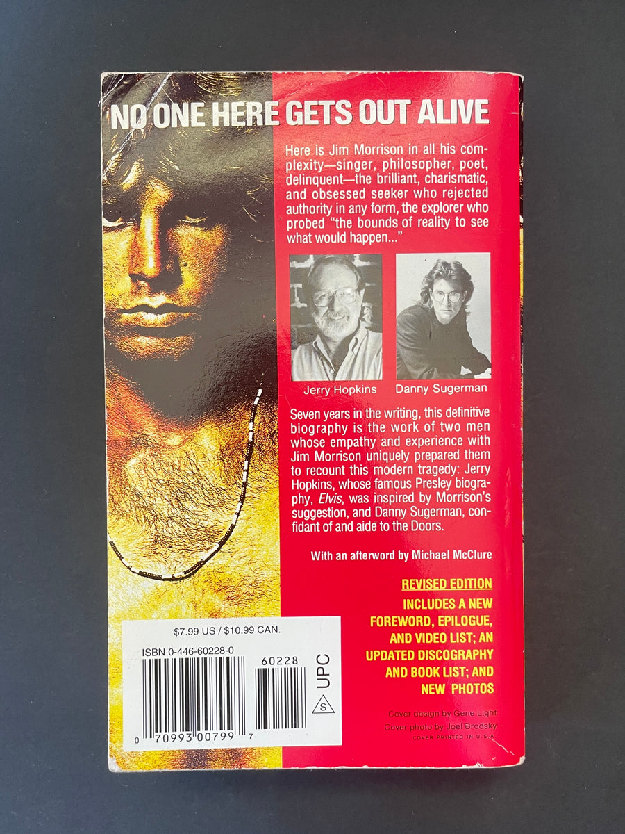 No One Here Gets Out Alive by Jerry Hopkins, & Danny Sugerman (Paperba